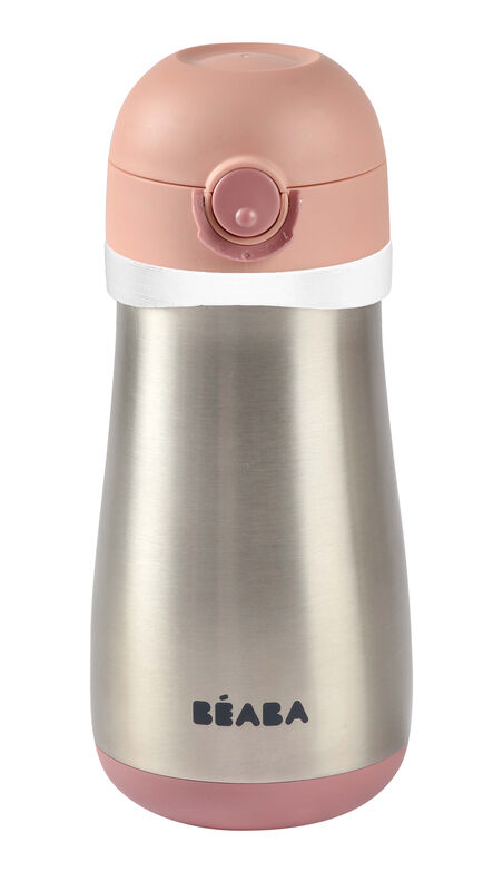 BOTELLA INOXIDABLE 350ML ROSA – Pekemundo